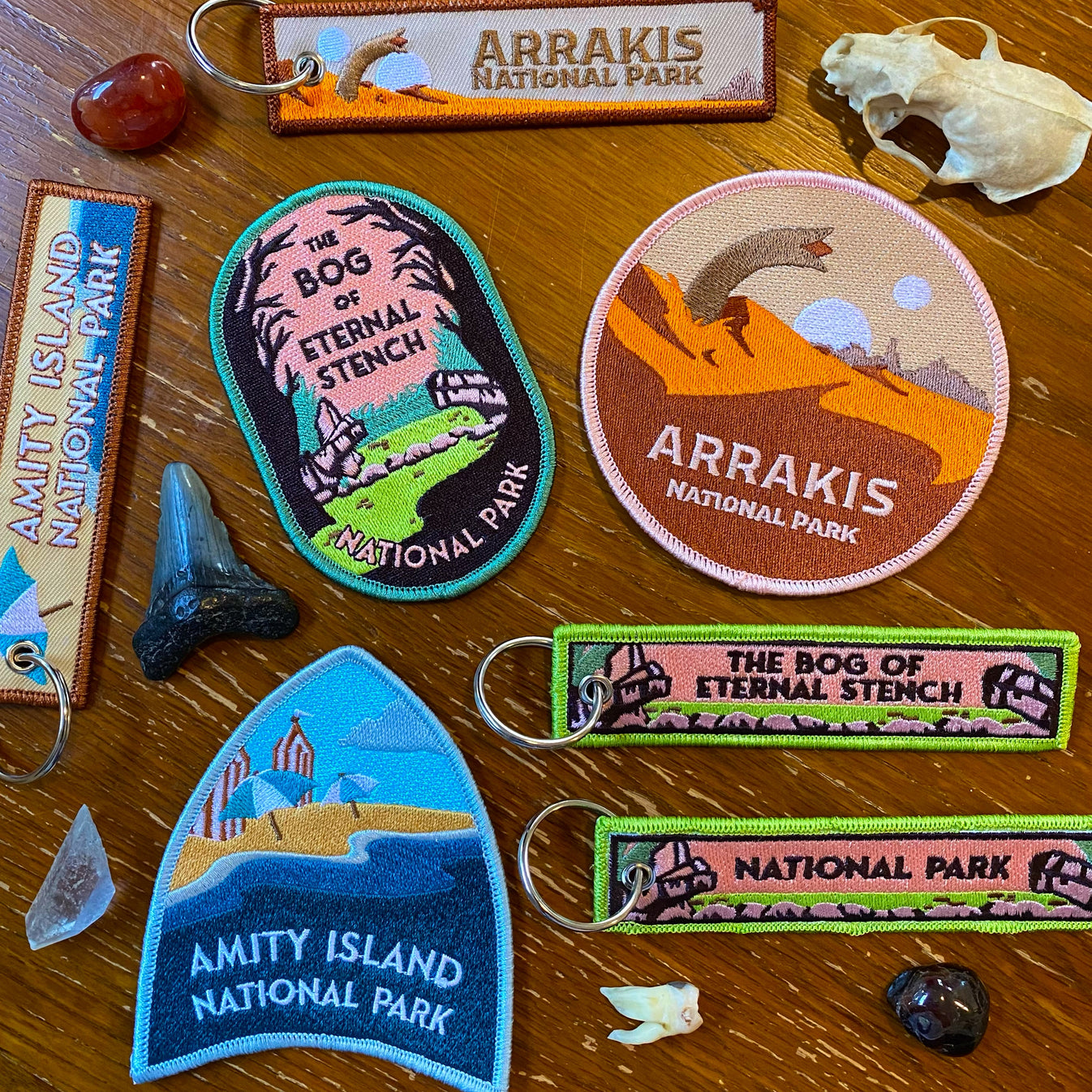 "Hoth National Park" Patch by The Midnight Society