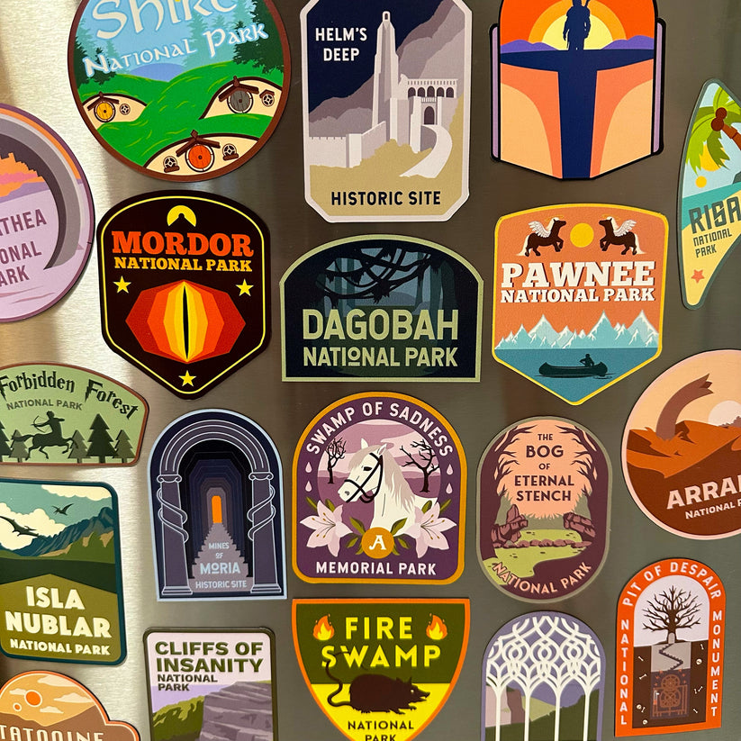 The Bog of Eternal Stench National Park Magnet by The Midnight Society