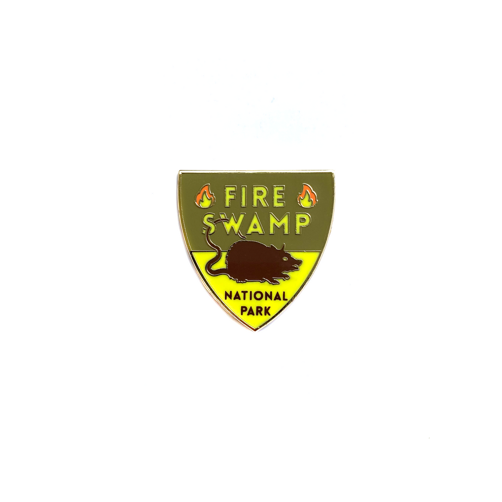 Fire Swamp National Park - Enamel Pin by The Midnight Society