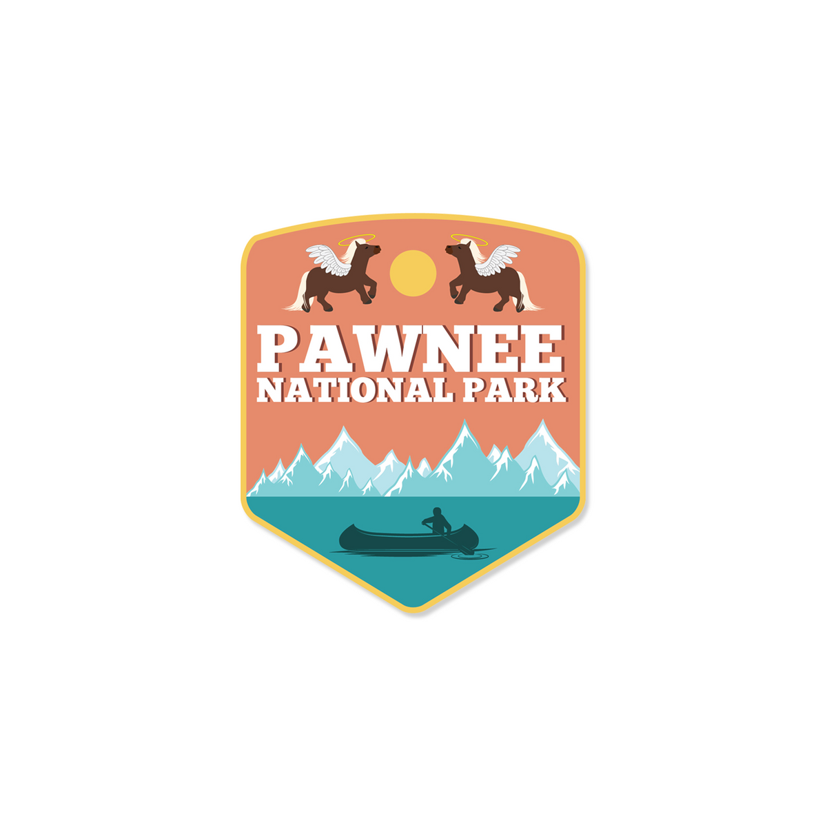 Pawnee National Park Magnet by The Midnight Society
