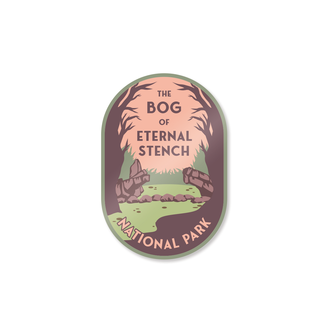 The Bog of Eternal Stench National Park Magnet by The Midnight Society