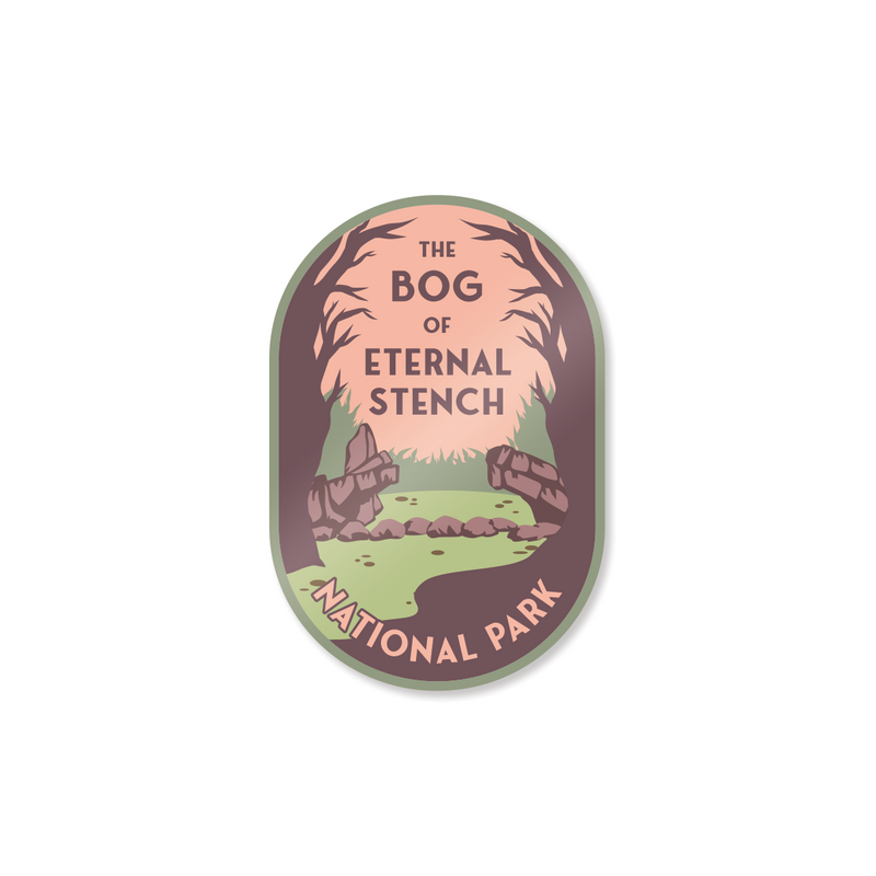 The Bog of Eternal Stench National Park Magnet by The Midnight Society